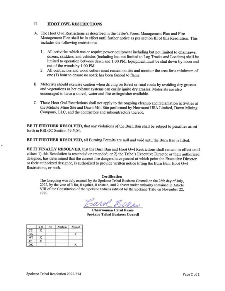 Rawhide Press – Spokane Tribe of Indians